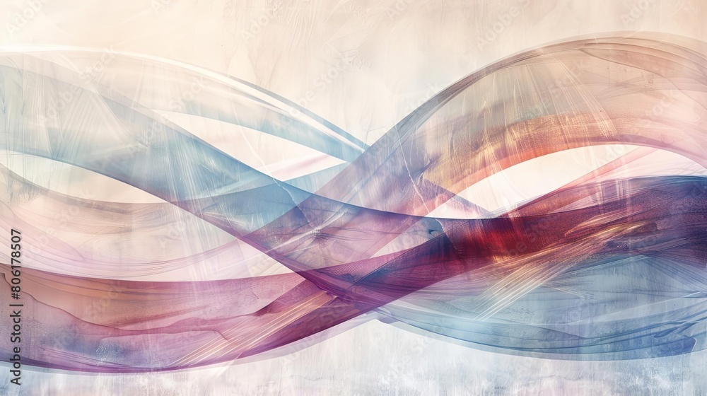 Eksplorasi komposisi berlapis transparan dan warna nada unik dengan ...