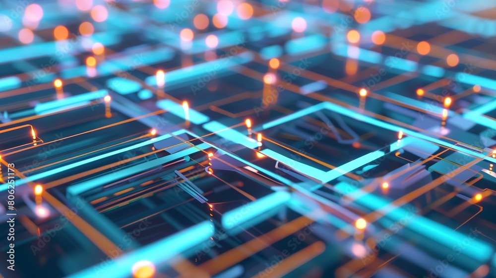 Networking and Connectivity - Visuals depicting network diagrams ...