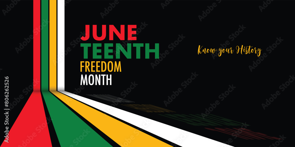 Juneteenth Independence Day. Freedom or Emancipation day. Annual ...