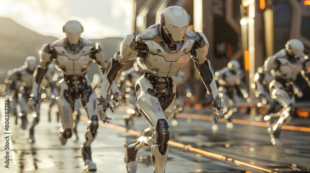 The future is here. Are you ready? These state-of-the-art combat droids ...