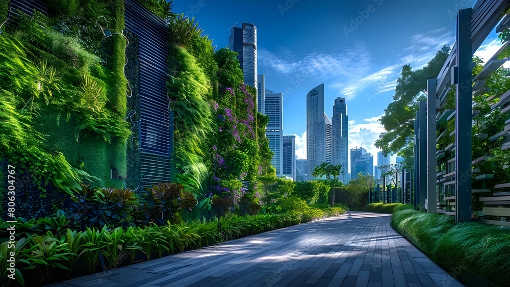 Creating environmentally friendly urban spaces through sustainable architecture and green ...