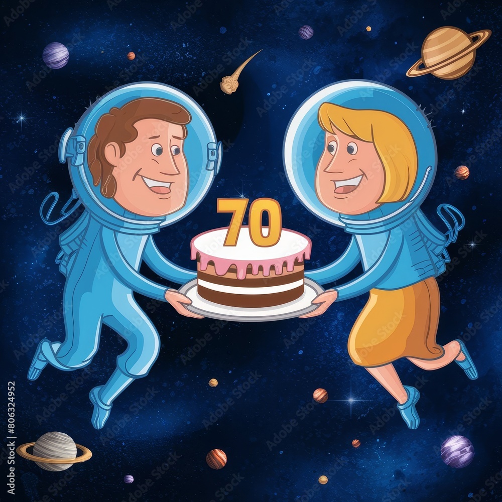 70th wedding anniversary: husband and wife couple in love happily ...