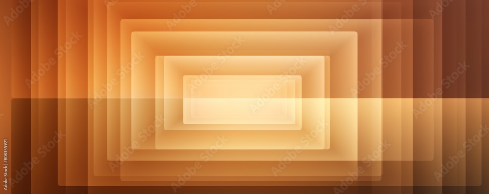 Brown concentric gradient squares line pattern vector illustration for ...