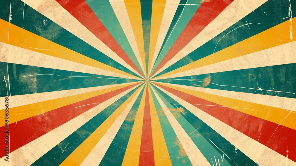 Retro Bold Color Background created with Generative AI Technology, ai ...