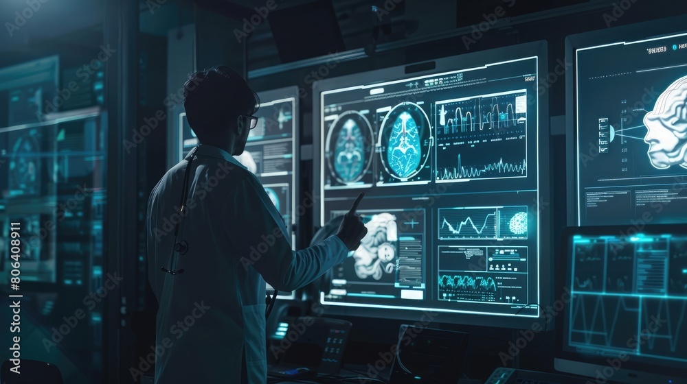 An advanced concept of a smart healthcare system utilizing AI and data ...