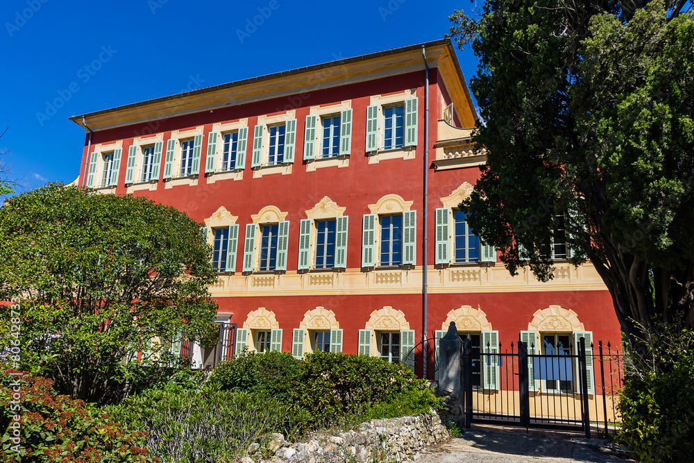 The Matisse Museum (Musee Matisse) building is a grandiose 17th-century ...