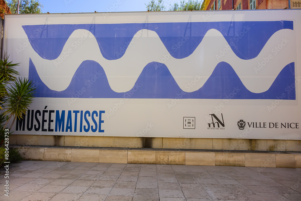 The Matisse Museum (Musee Matisse) building is a grandiose 17th-century ...
