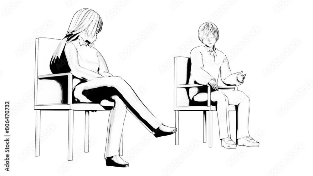 A seamless loop concept art animation of one whistleblower: The one ...