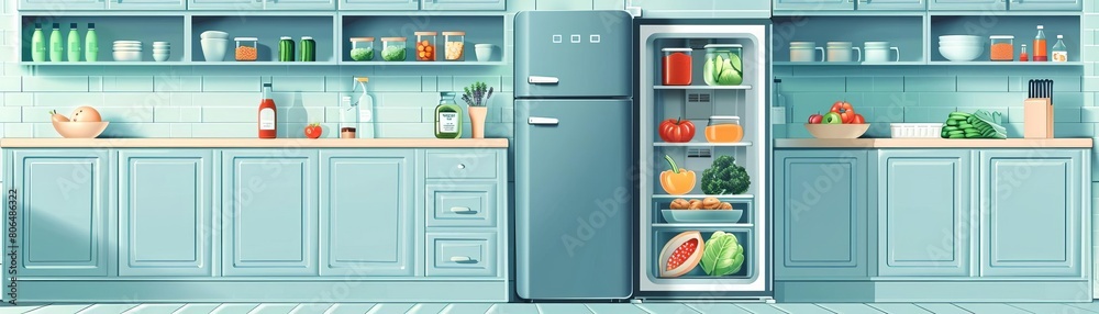 Regularly cleaning and sanitizing refrigerator and pantry, Maintaining ...