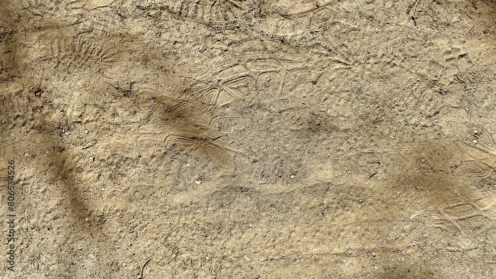 footprint shoe sand beach walking trail dirt shoes mark foot mark ...