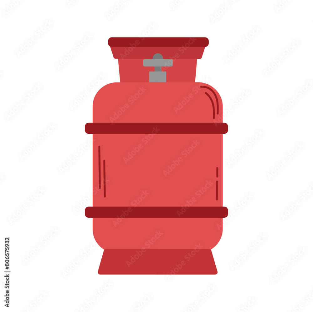 Gas cylinder icon clipart avatar logotype isolated vector illustration ...
