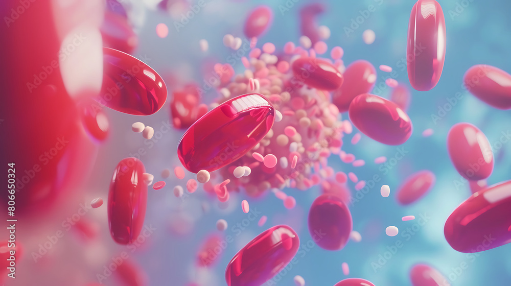 Statins and Medication, Illustrate the concept of statin drugs lowering ...