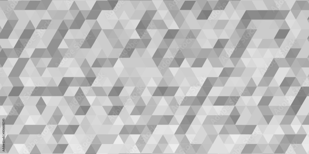 Gray vector digital technology polygon pattern background .Abstract ...