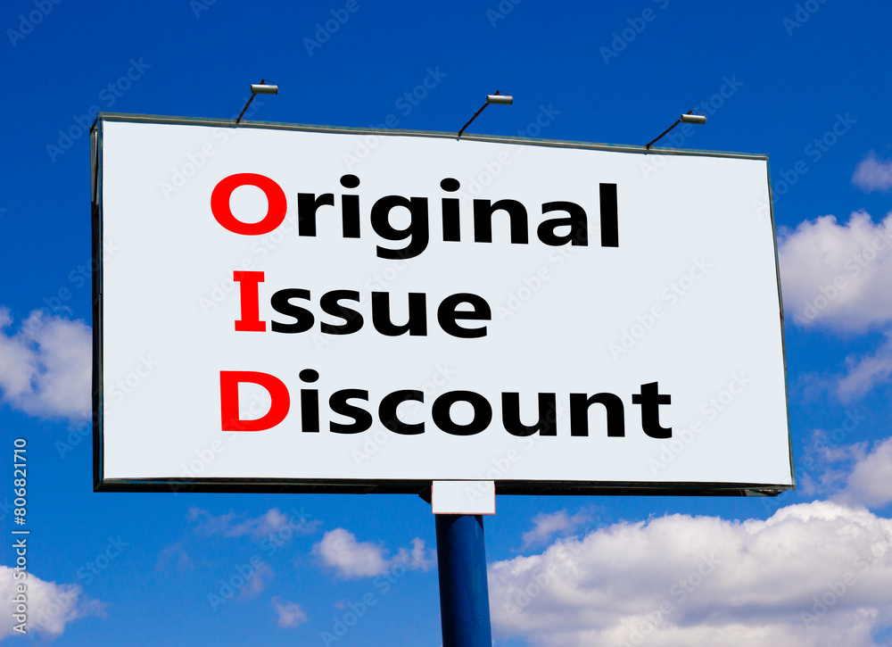 OID original issue discount symbol. Concept words OID original issue ... OID original issue discount symbol. Concept words OID original issue ...