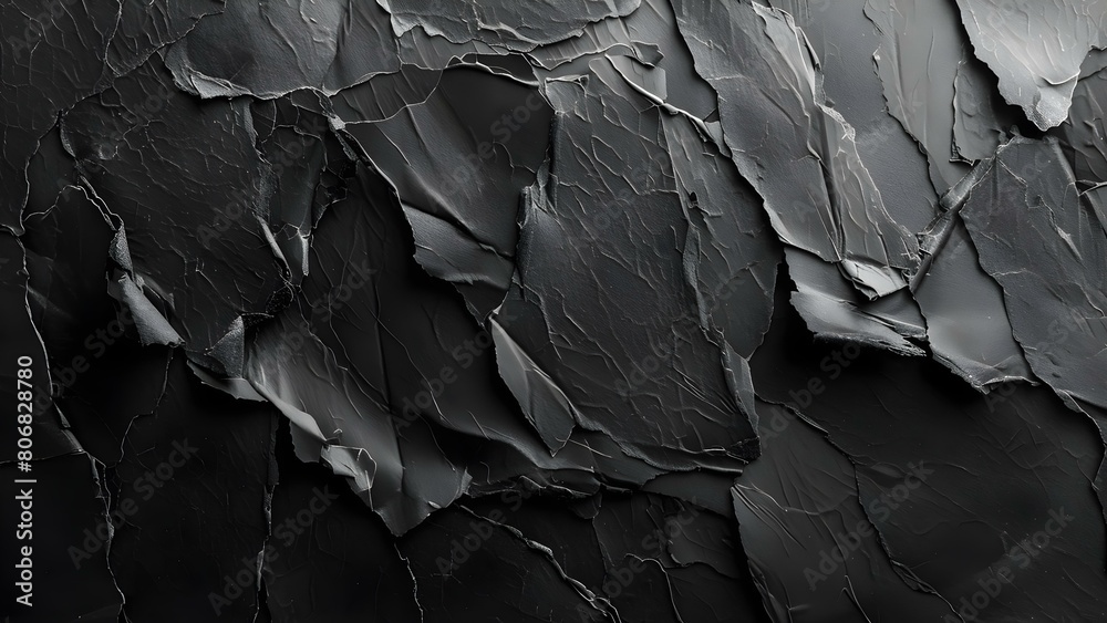 Vintage black paper textures for art projects and design overlays ...