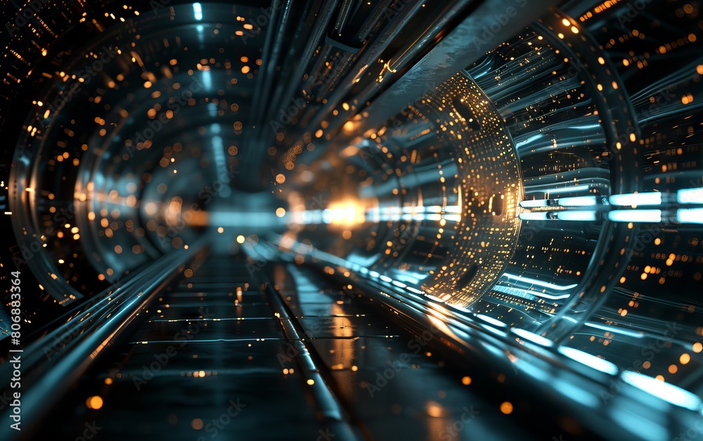 Quantum computer, dark, photorealistic, amoled mobile wallpaper, unreal ...