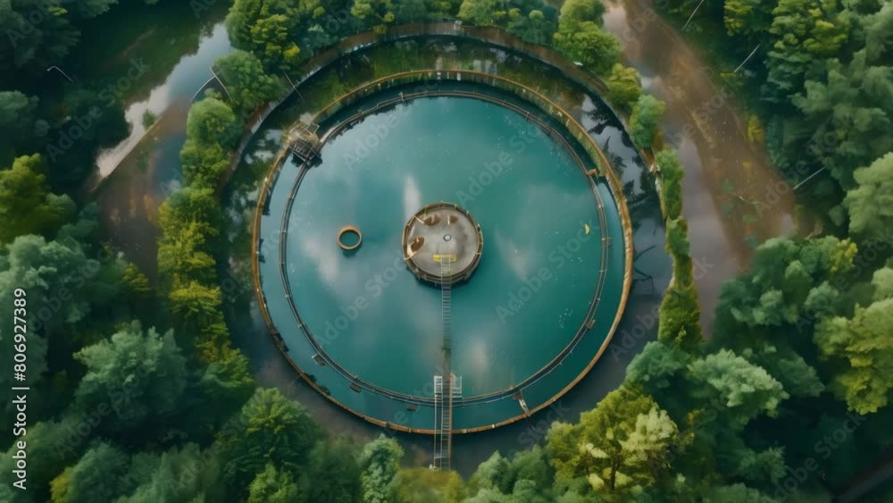 Organic waste converted into biogas at bioenergy plant reducing ...