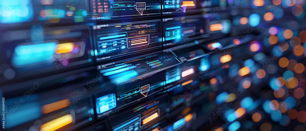 Efficient document management system interface for securing and ...