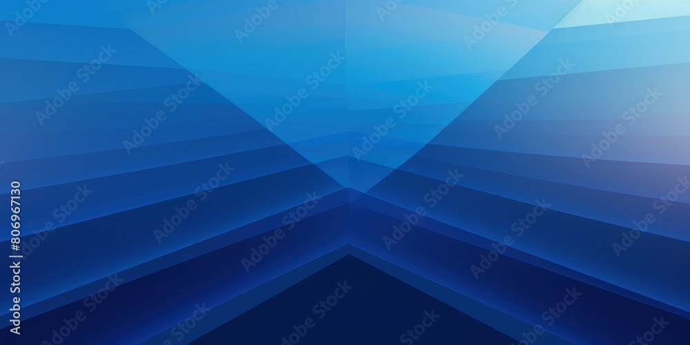 Indigo concentric gradient triangles line pattern vector illustration ...