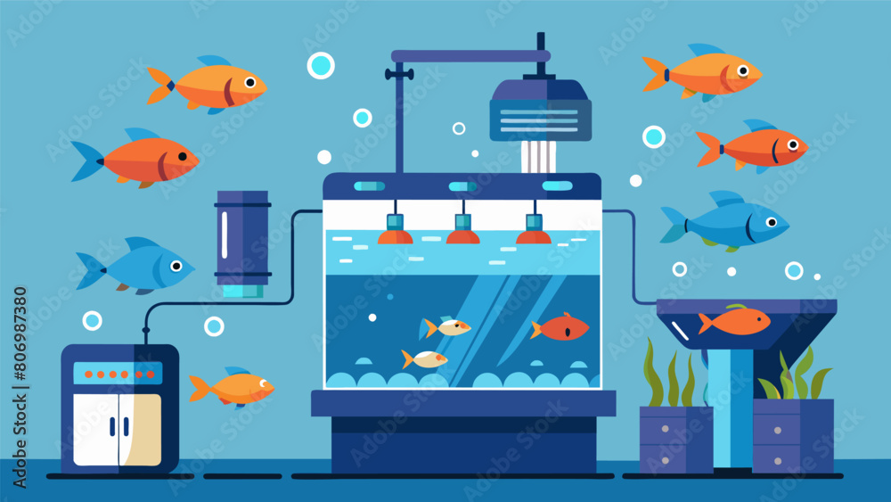 The ultimate convenience for fish owners this fully automated aquarium ...