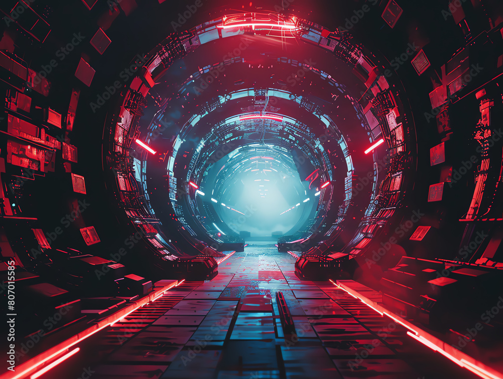 Combine futuristic technology with spine-chilling horror elements in a ...