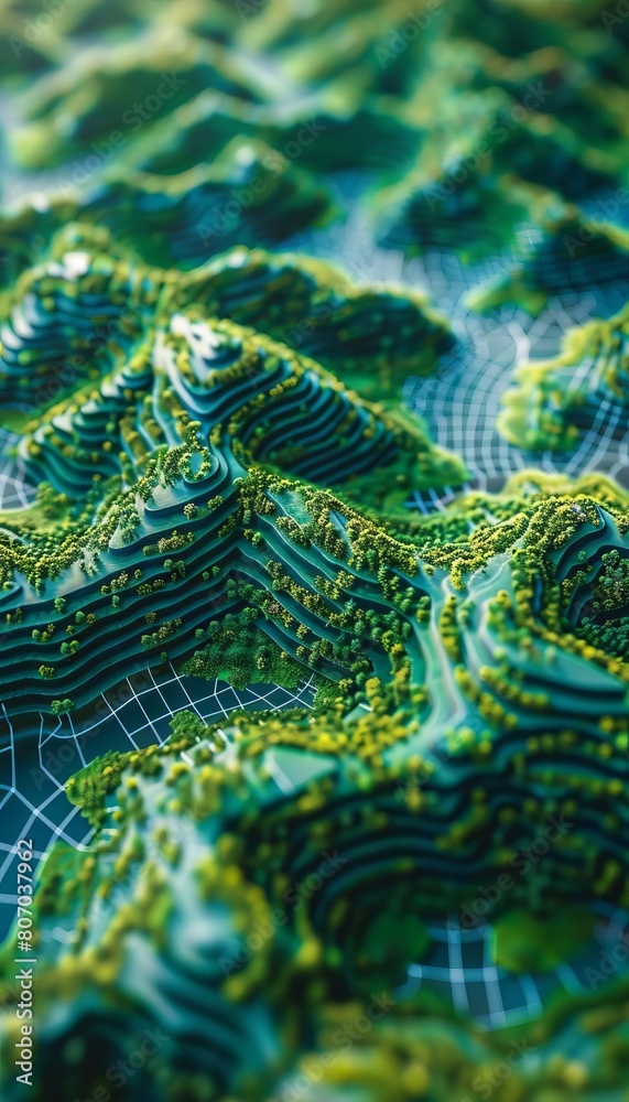 high-tech 3D map tracking deforestation, urgent climate tipping point ...