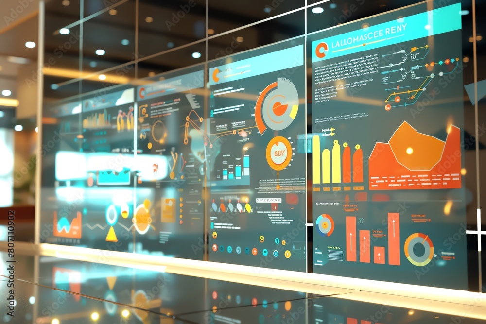 4K resolution professional infographic mockup, designed for clarity and ...