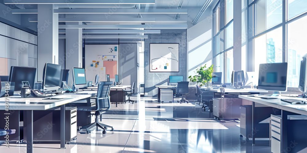 Training Area Floor: Showing a dedicated space for new employee ...