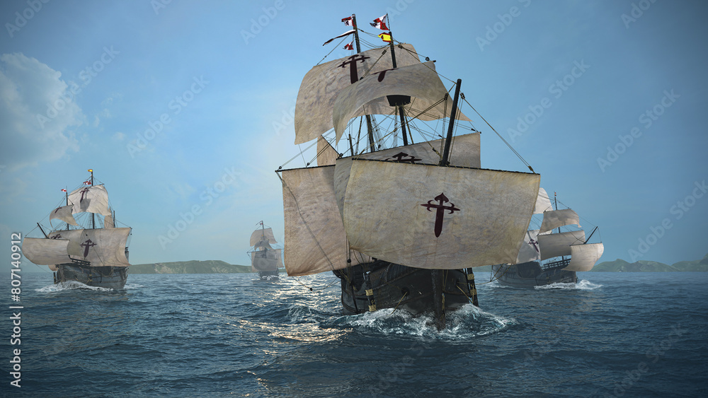 The NAO VICTORIA is the flag ship of the MAGELLAN armada. A scientific ...