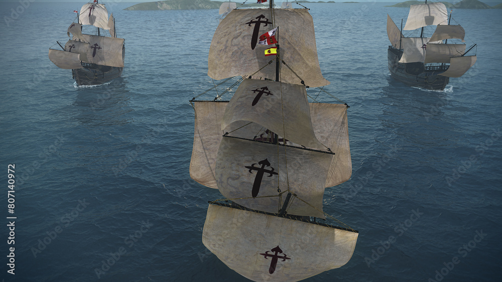 The NAO VICTORIA is the flag ship of the MAGELLAN armada. A scientific ...