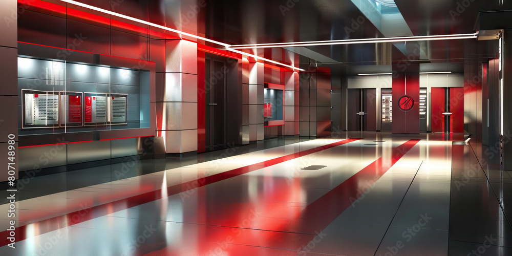 Employee Recognition and Rewards Area Floor: Displaying a designated ...