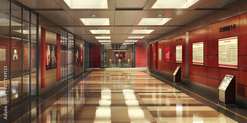 Employee Recognition and Rewards Area Floor: Displaying a designated ...