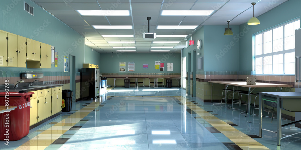 Food Allergy Awareness and Training Area Floor: Displaying a designated ...