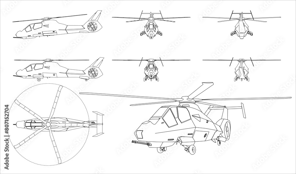 American project of a multi-purpose reconnaissance and attack ...