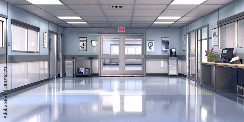 Food Safety Inspection and Compliance Area Floor: Displaying a ...