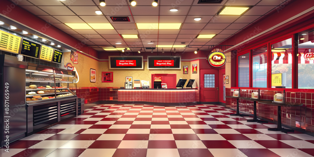 Drive-Thru Lane Floor: Featuring the drive-thru lane, order ...