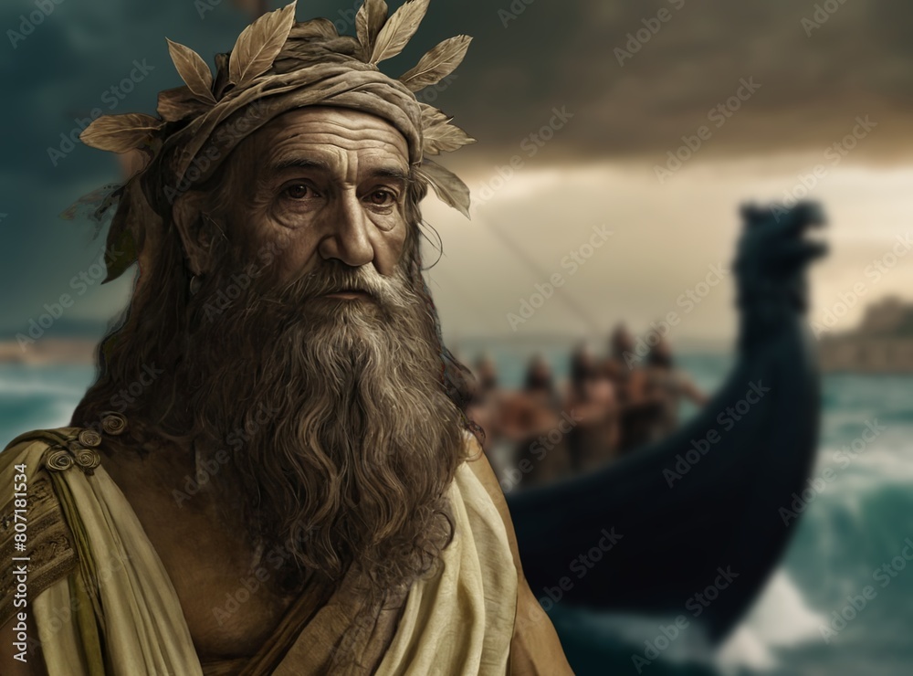 Homer was a Greek poet who is credited as the author of the Iliad and ...