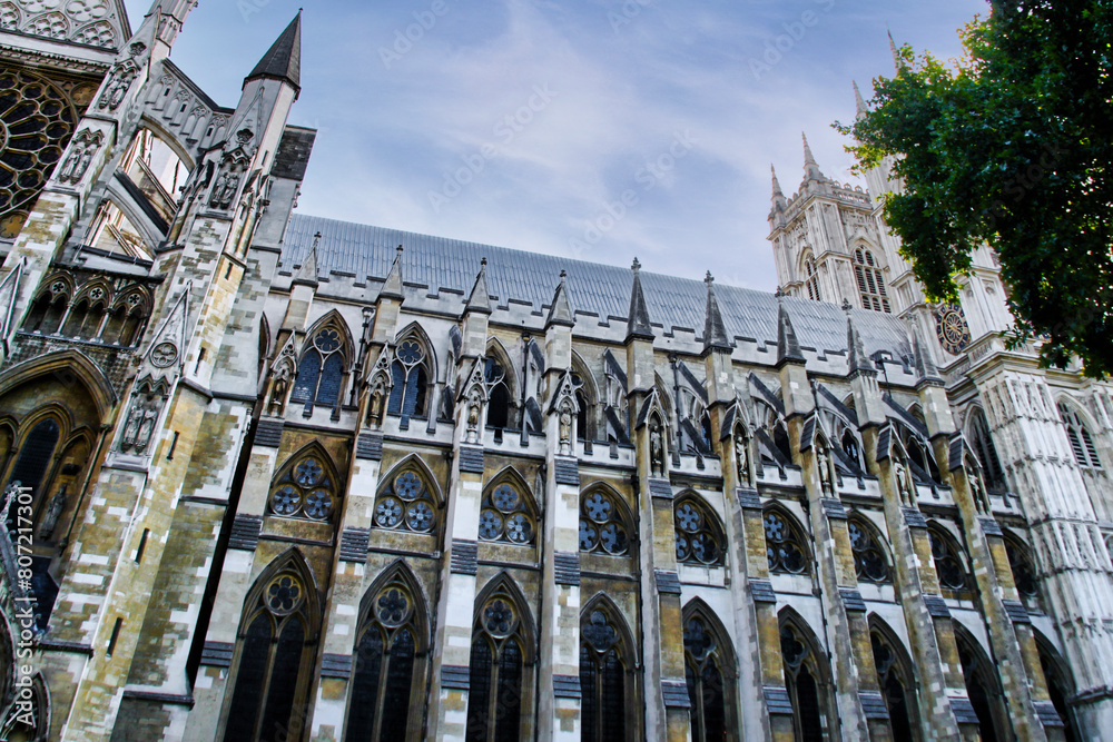 Westminster Abbey,Gothic abbey church in the City of Westminster ...