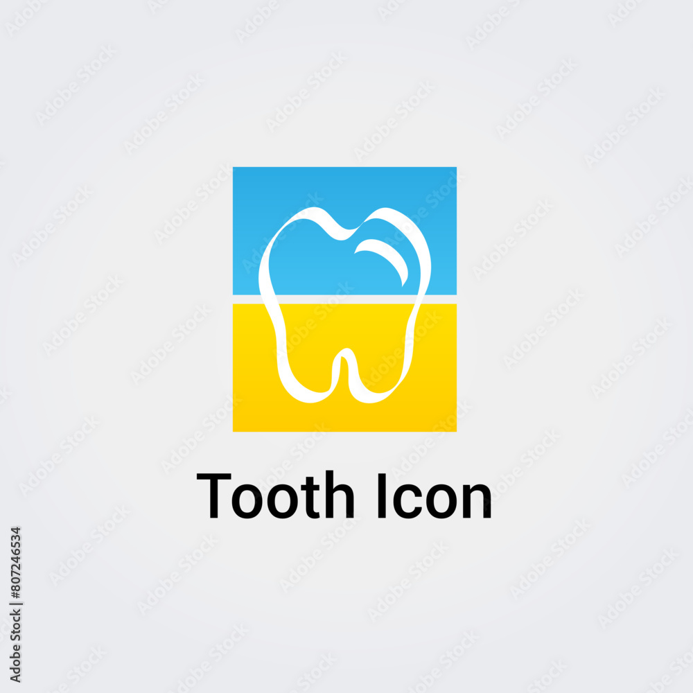 Icône Logo Dent / Dentiste pour Design Logos - Illustration Graphique ...