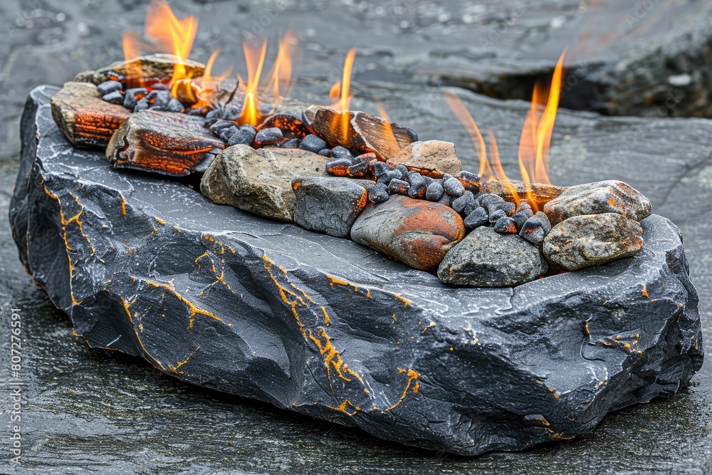 Assorted types of natural biofuels for heating in autumn with split ...