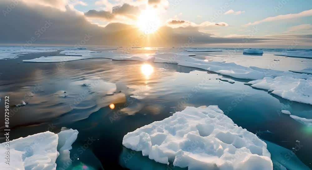 Impact of Climate Change on Arctic Ice: Ecosystems and Sea Levels at ...