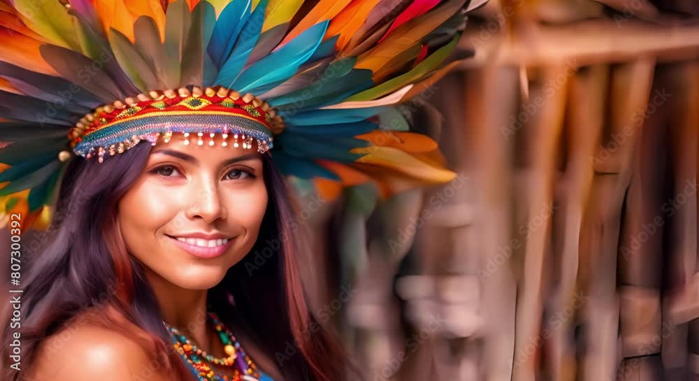 Stunning Amazonian woman embodies power and beauty of indigenous ...