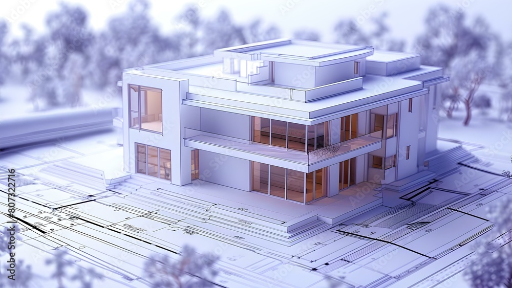 Architectural blueprints and D models: Essential tools for residential ...