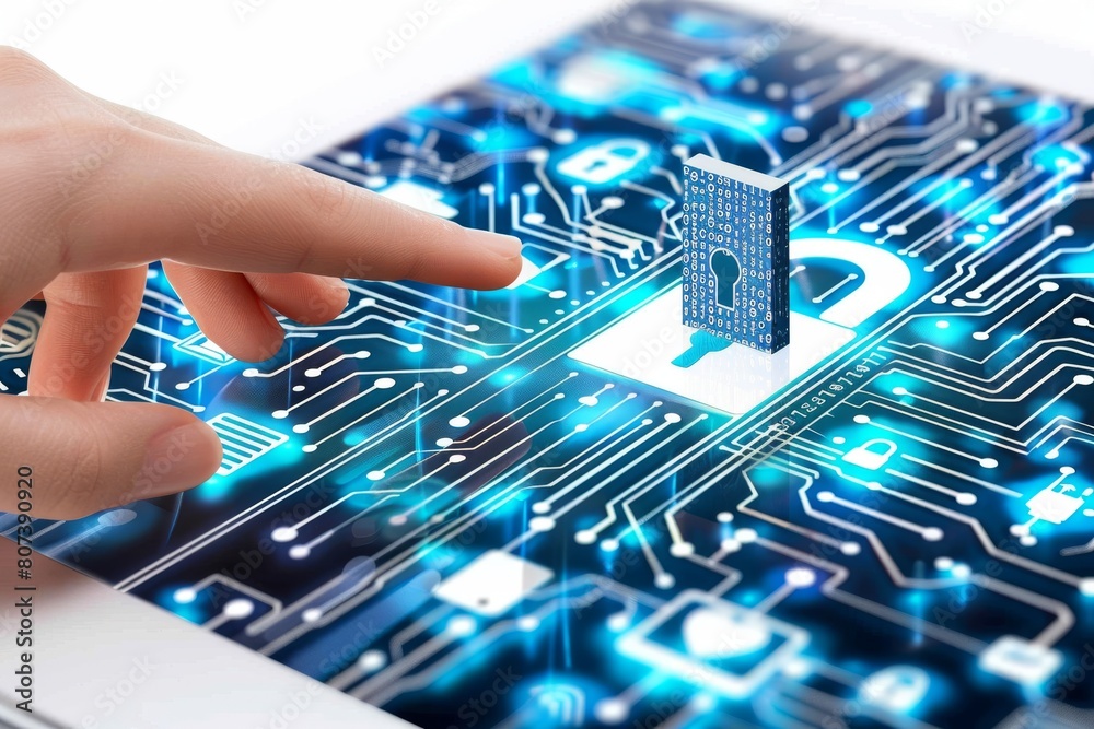 Cybersecurity enhancements through network analysis include laptop ...