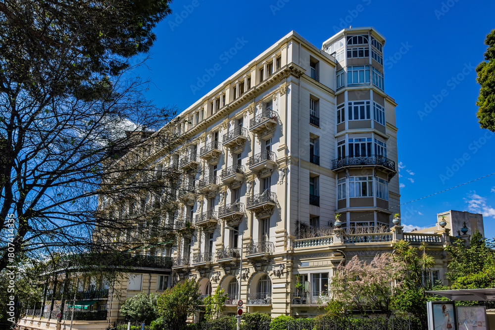 Belle Epoque style hotel "Excelsior Regina Palace" (1897). Regina ...
