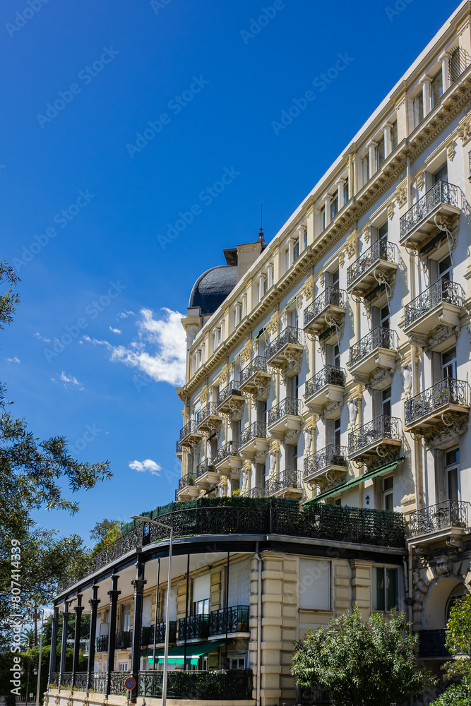 Belle Epoque style hotel "Excelsior Regina Palace" (1897). Regina ...