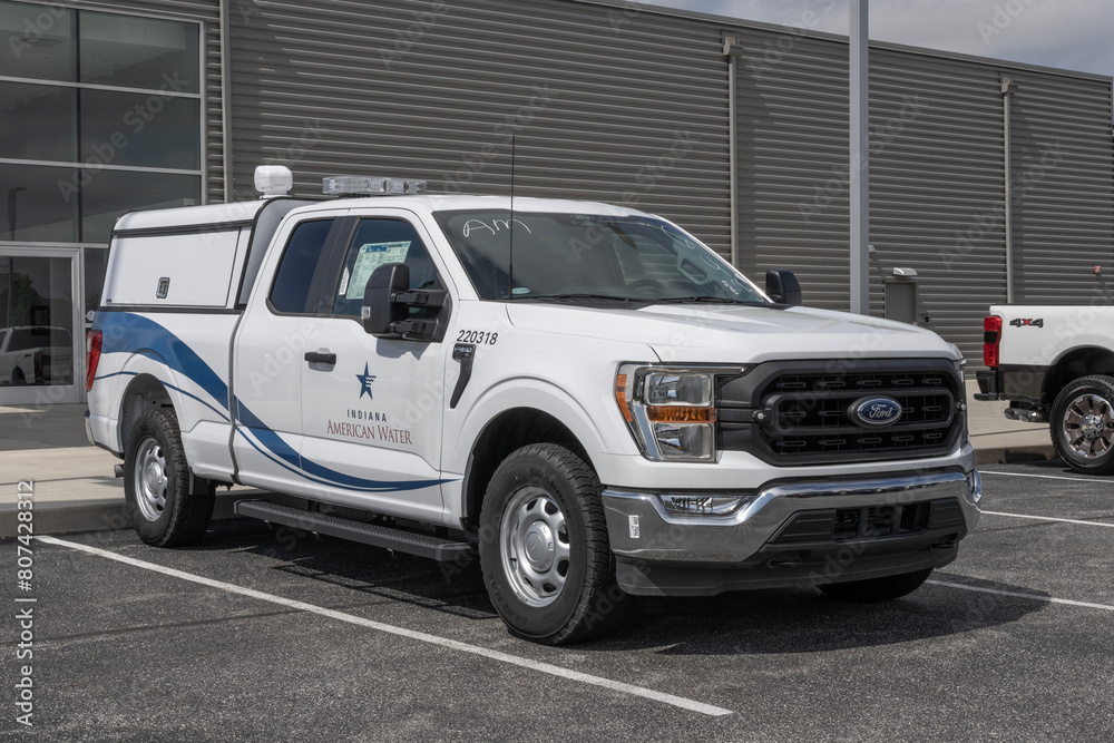 Ford F-150 4X4 Supercab in Indiana American Water livery. The Ford F150 ...