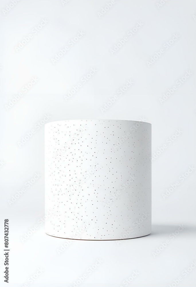 White Pillar, minimalist, simple background. Generative AI. Stock ...
