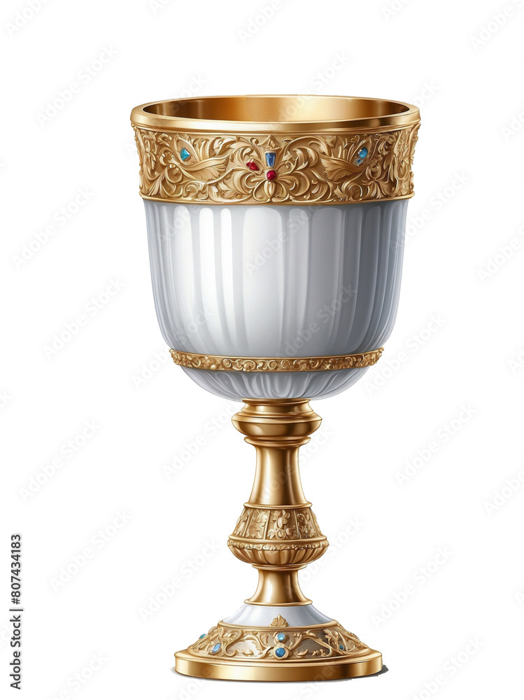 Christian Golden Holy Grail for Background Stock Photo | Adobe Stock