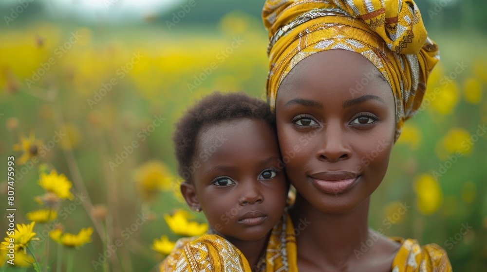 African Mother，mother and child，Mother's Day，Tender Love - Beautiful 4K ...